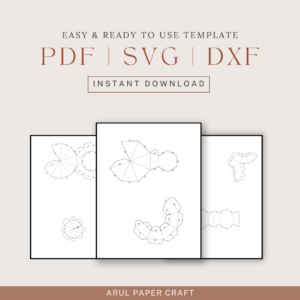 3D Diamond Papercraft | Diamond Paper Template | Arul Papercraft