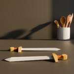 DIY Papercraft 3D Sword Model Template, Step-by-Step Origami Sword ...